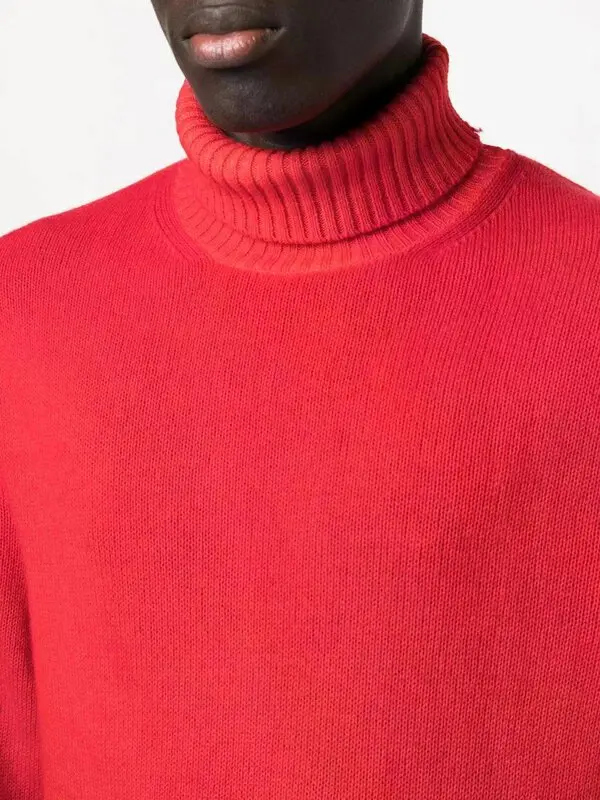 Malo Fine-knit Rollneck Jumper