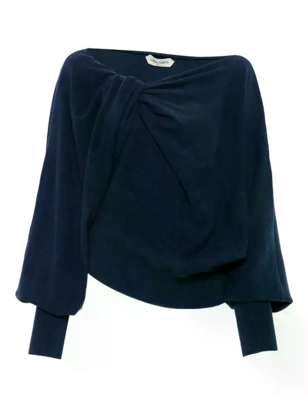 Alberta Ferretti Twisted Sweater - Blue