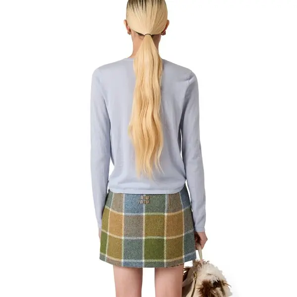 Miu Miu Cashmere Henley Sweater