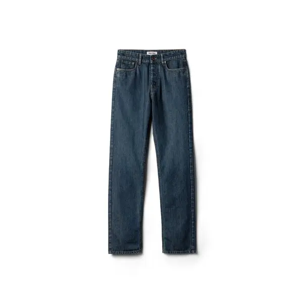 Miu Miu Five-pocket Denim Jeans - Navy