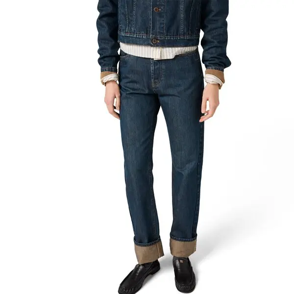 Miu Miu Five-pocket Denim Jeans - Navy