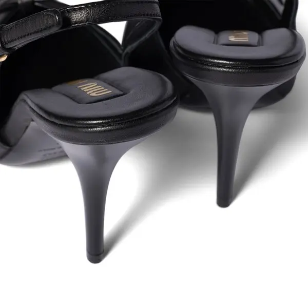 Miu Miu Leather Slingback Pumps