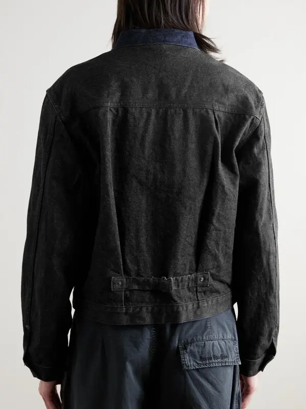 Kapital Denim Trucker Jacket - Black