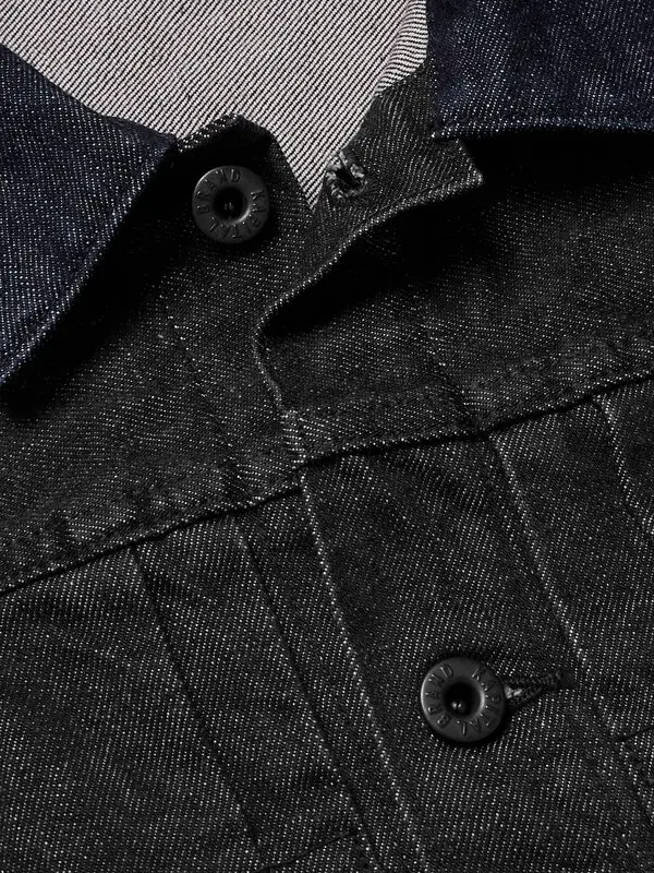 Kapital Denim Trucker Jacket - Black