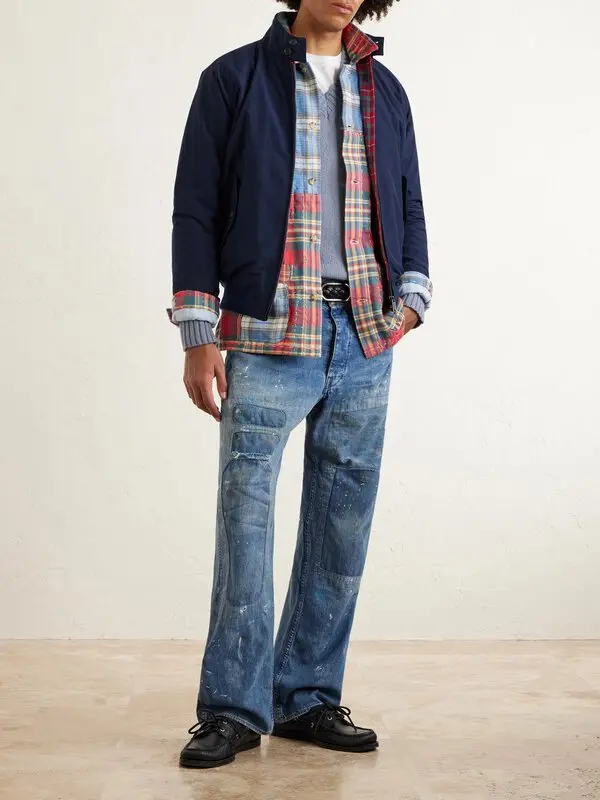 Polo Ralph Lauren Straight-leg Patchwork Jeans
