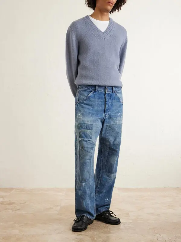 Polo Ralph Lauren Straight-leg Patchwork Jeans