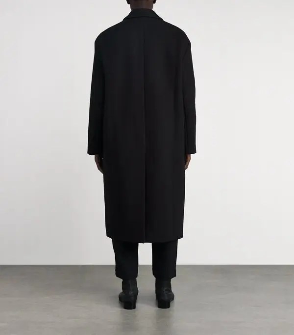Studio Nicholson Wool-blend Double-breasted Overcoat
