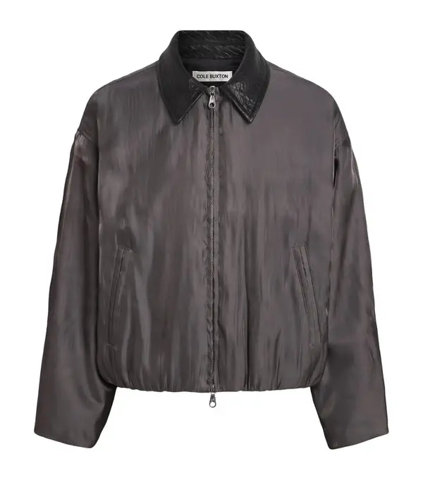 COLE BUXTON Platinum Bomber Jacket