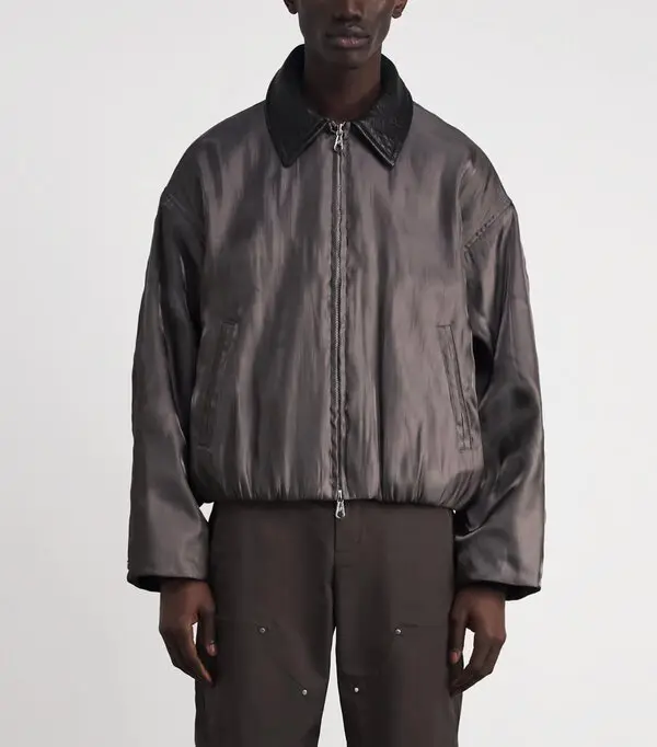 COLE BUXTON Platinum Bomber Jacket