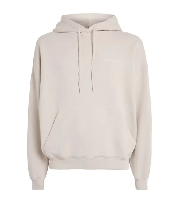COLE BUXTON Cotton-blend Logo Hoodie