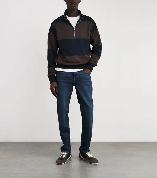7 For All Mankind Slimmy Badge Jeans - Blue
