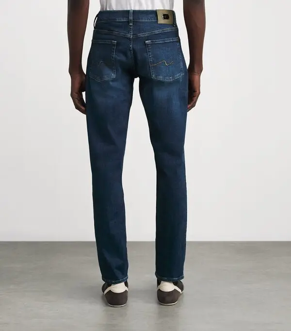 7 For All Mankind Slimmy Badge Jeans - Blue