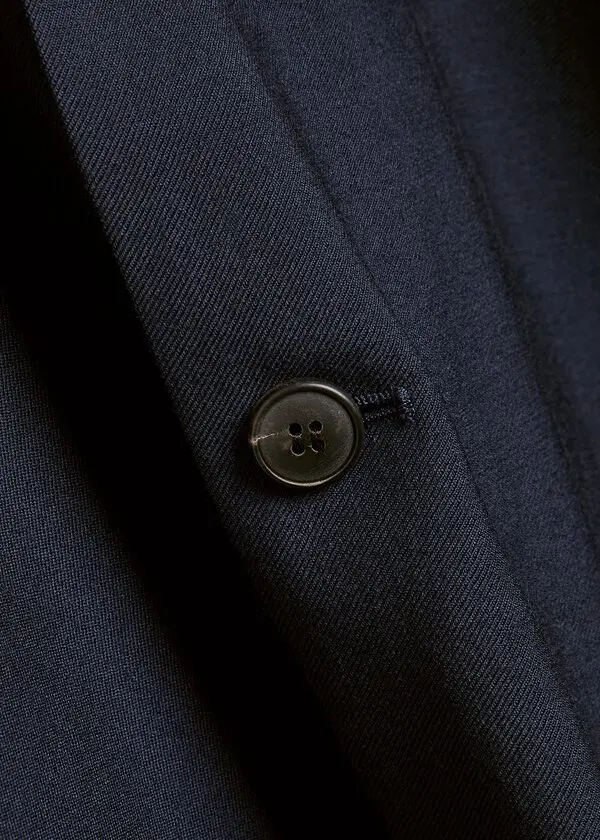 Sunspel Wool Jacket - Navy