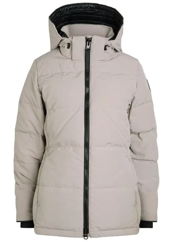 Canada Goose Chelsea Padded Arctic-tech Parka Coat - Light Grey