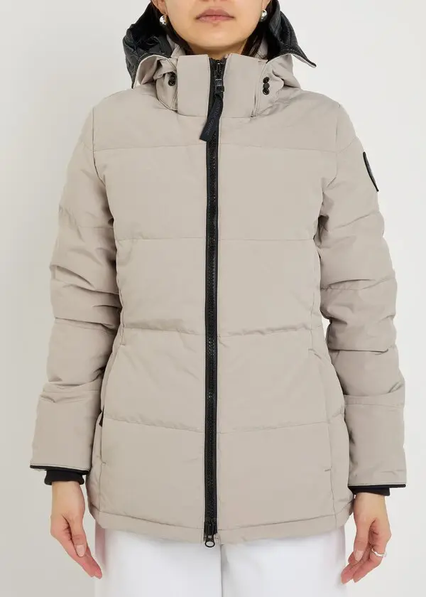 Canada Goose Chelsea Padded Arctic-tech Parka Coat - Light Grey
