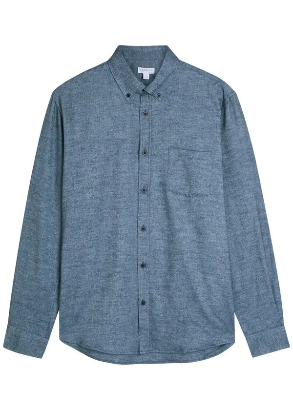 Sunspel Brushed Cotton Shirt