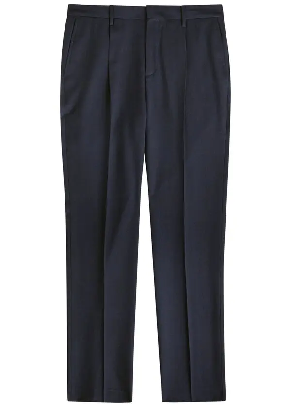 Sunspel Straight-leg Wool Trousers