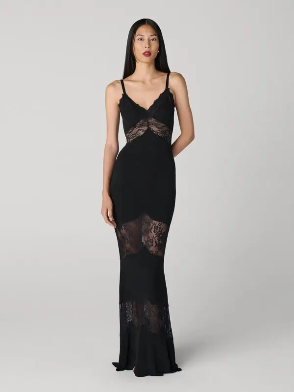 Diane Von Furstenberg Eden Maxi Dress - Black