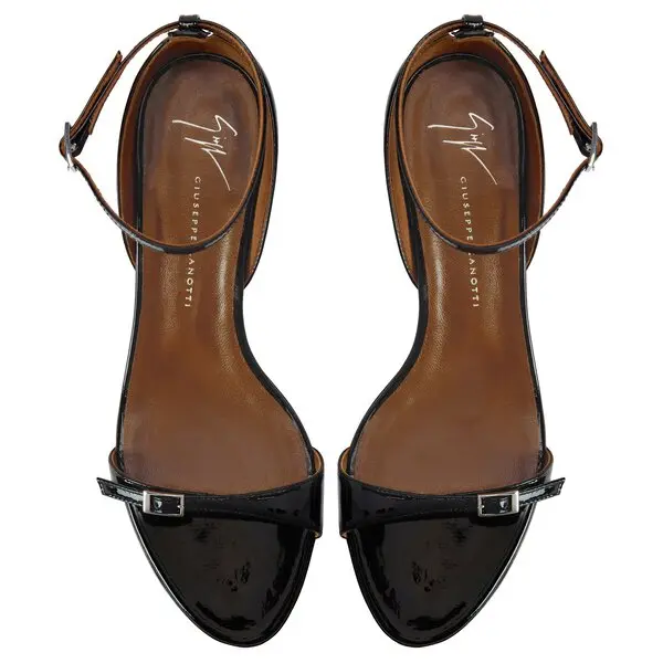 GIUSEPPE ZANOTTI Micky Buckles 50 Sandals - Black