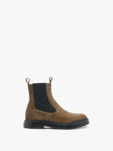 Proenza Schouler Bank Chelsea Boots - Bark