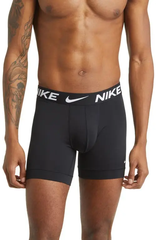 Nike 3-pack Dri-fit Essential Micro Boxer Briefs - Black