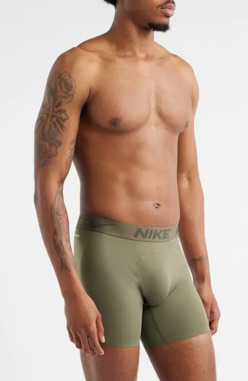 Nike Elite Micro Boxer Briefs - Medium Olive
