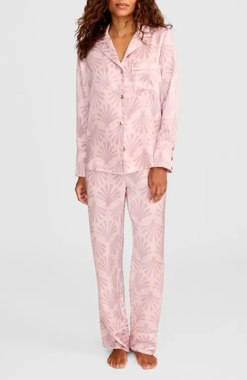 PETITE PLUME Silk Pajamas - Pink