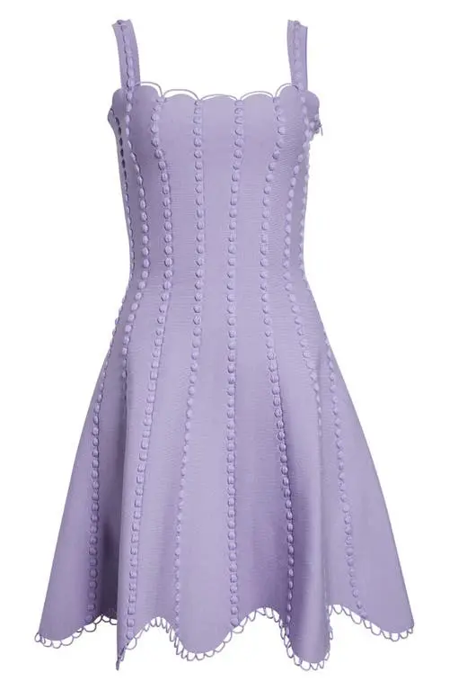 zara purple tweed dress Zara lilac color tweed dress with gemstone buttons