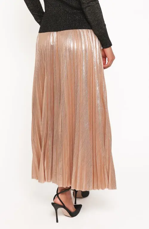 PETAL & PUP Bethy Pleated Maxi Skirt