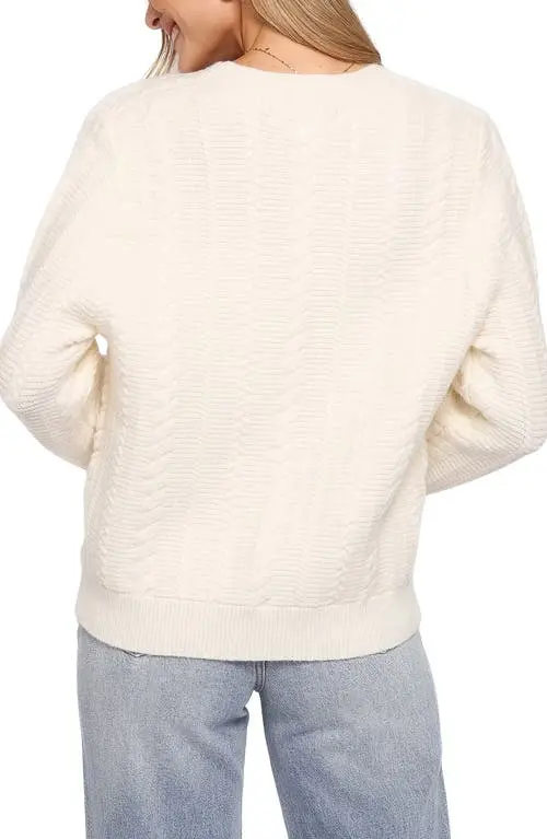 PETAL & PUP Velvet Bow Cardigan