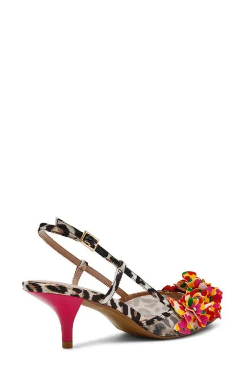 Betsey Johnson Baylee Pointed Toe Slingback Pump