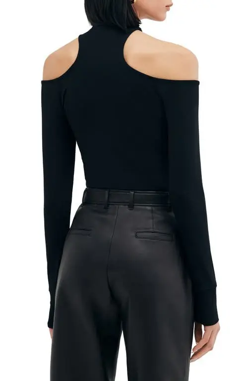 MARCELLA Teagan Cold Shoulder Long Sleeve Shirt