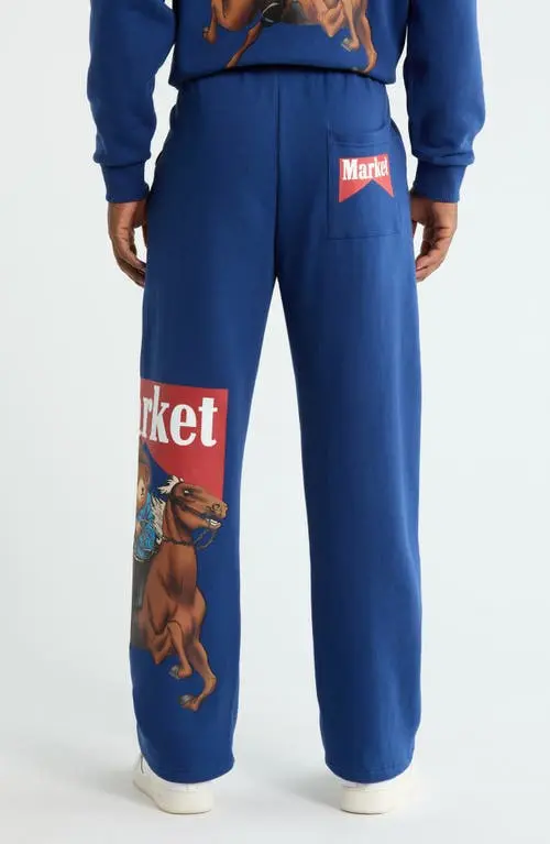 MARKET Cowboy Bear Cotton Joggers