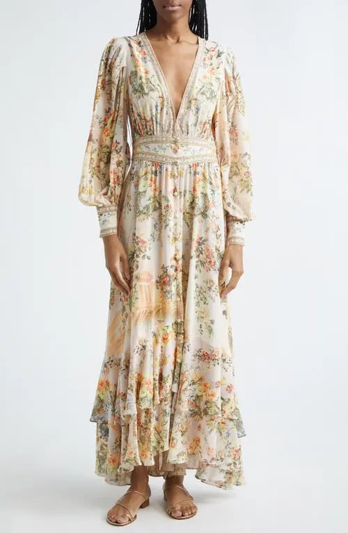 Camilla Silk Maxi Dress