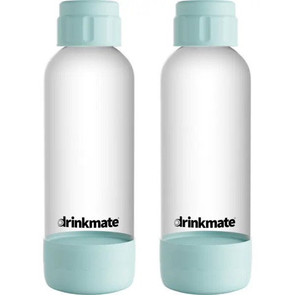 DRINKMATE 1 Liter Bottlestwin Pack - Arctic Blue