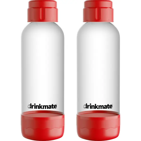 DRINKMATE 1 Liter Bottlestwin Pack - Royal Red