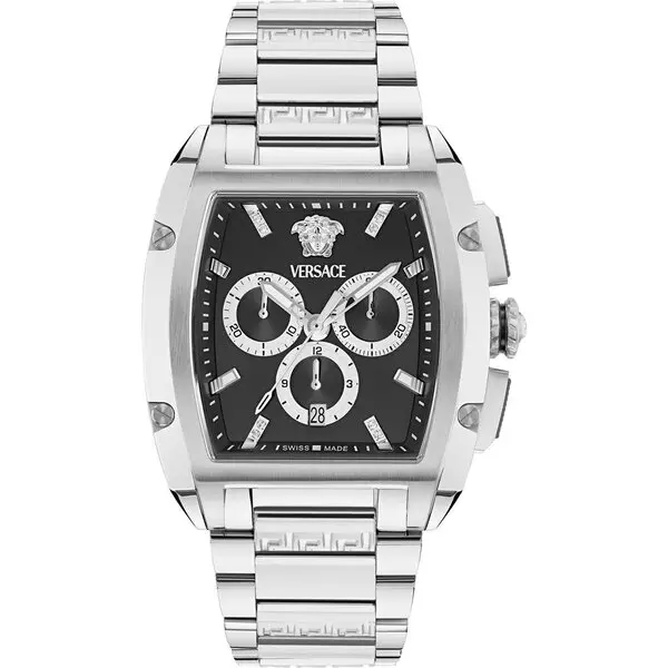 Versace Chronograph Bracelet Watch - Stainless Steel