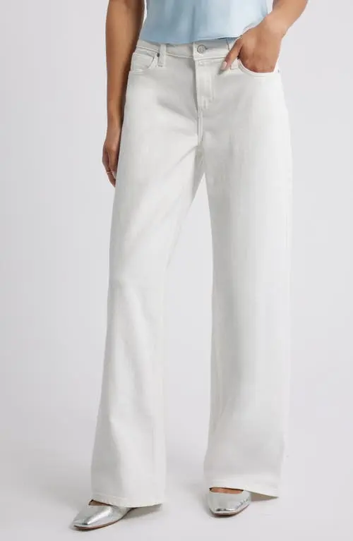 Bp. Low Rise Baggy Wide Leg Jeans - White