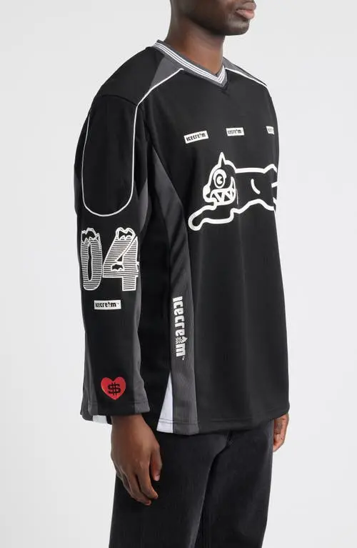 ICECREAM Play Long Sleeve Jersey T-shirt