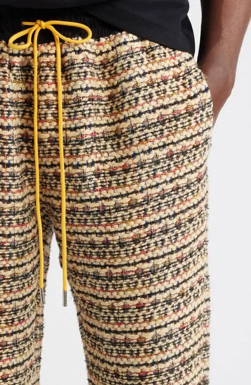 DIET STARTS MONDAY Tweed Drawstring Wide Leg Pants