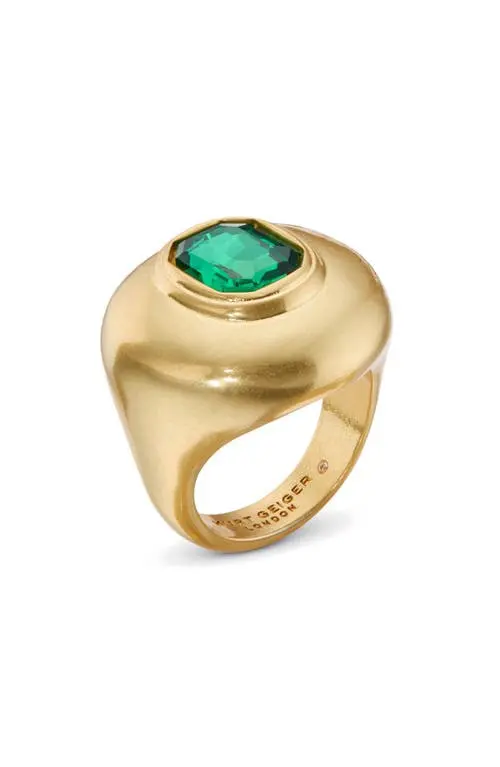 Kurt Geiger Cocktail Ring - Green