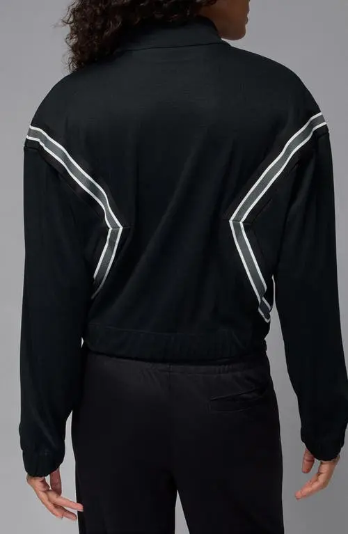 JORDAN Sporty Stripes Track Jacket - Black/sail