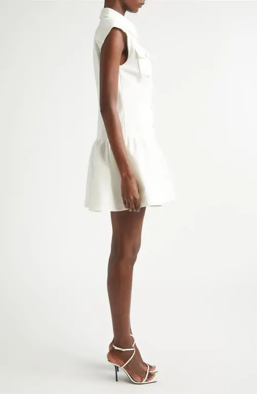 Ramy Brook Sofi Cap-sleeve Mini Dress - Ivory