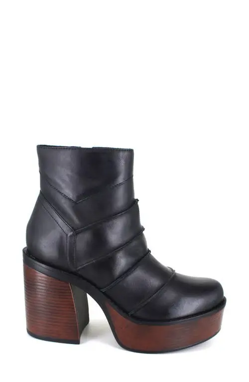 ZIGI Platform Bootie - Black/black