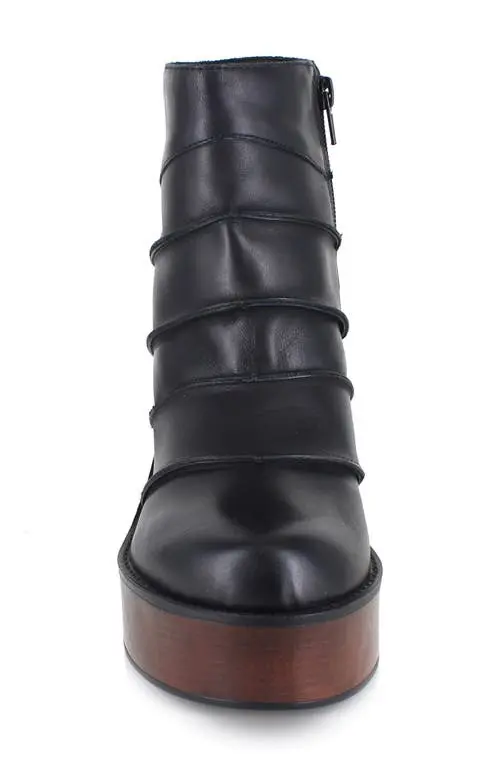 ZIGI Platform Bootie - Black/black