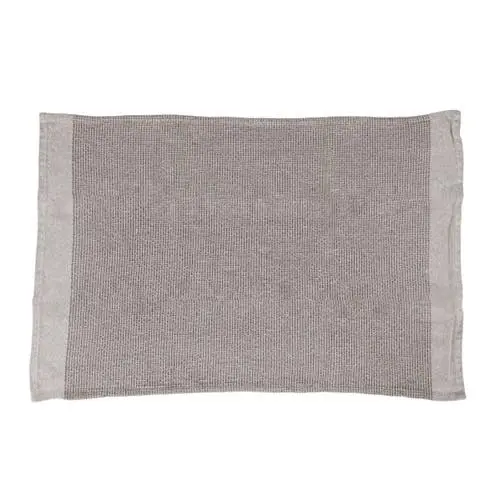 STORIED HOME Cotton Waffle Weave Tea Towels