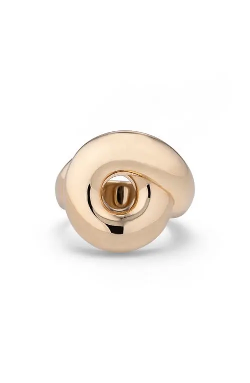Bea Bongiasca Tarallo Loop 9k Ring - Gold