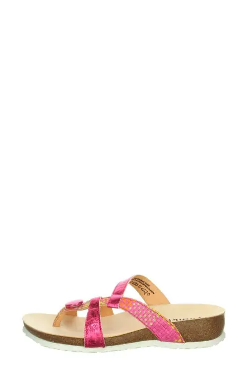 Think! Julia' Sandal - Fuxia/kombi
