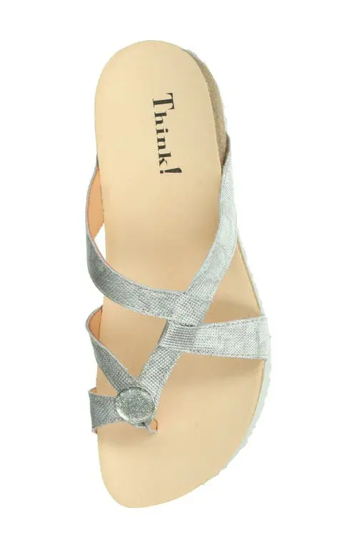 Think! Julia' Sandal - Silver/silver