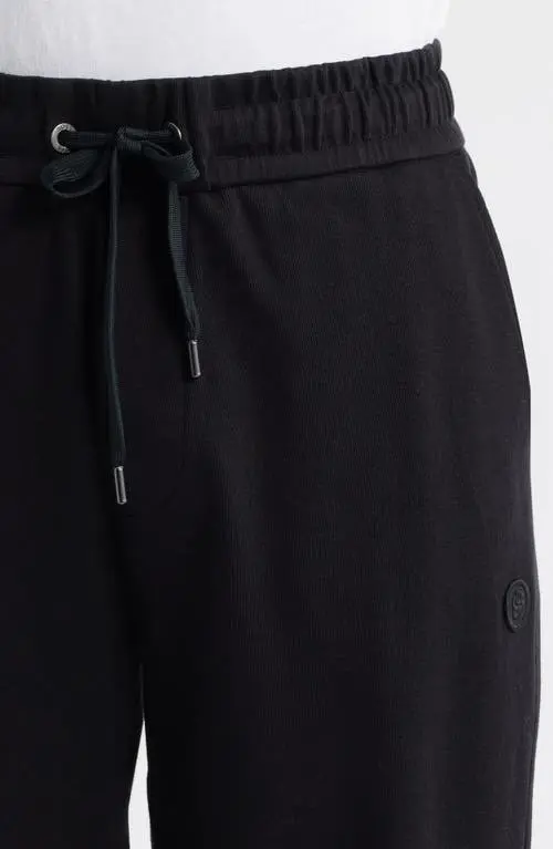 BOSS Locsin Cotton Joggers - Black